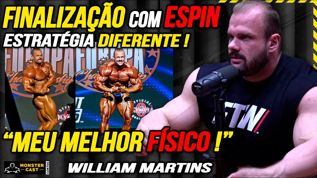 WILLIAM CONTOU TODAS AS DIFERENÇAS DE FINALIZAÇÃO COM ESPIN PARA O ...