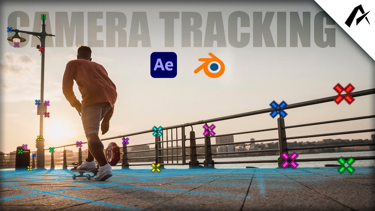 Easy Camera Tracking With After Effects - AE2Blend - Blender - YouTube