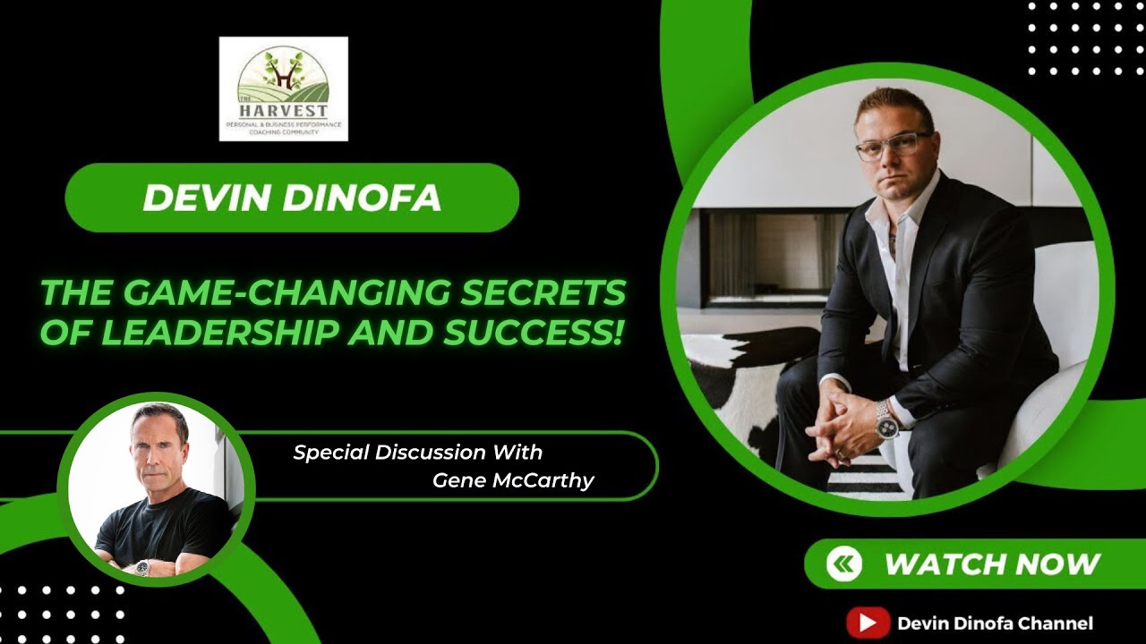 The Game-Changing Secrets of Leadership and Success! A Harvest Call ...