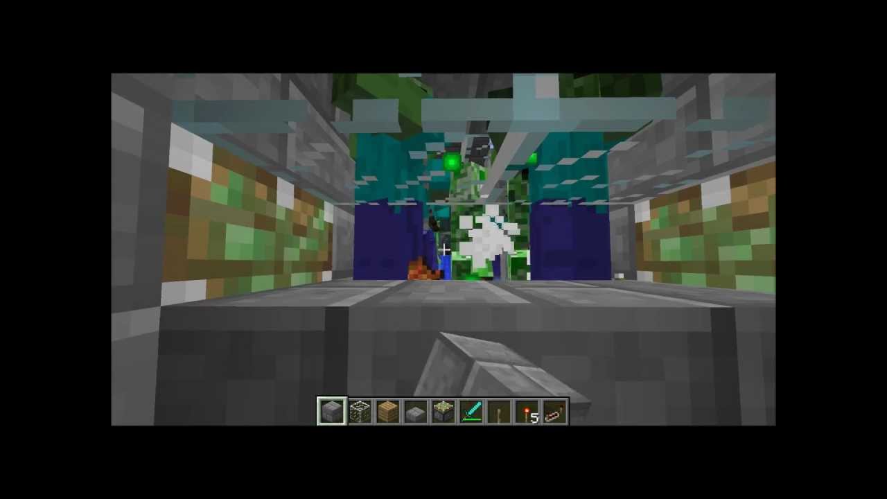 Minecraft - Drop Mob Grinder XP Farm - YouTube