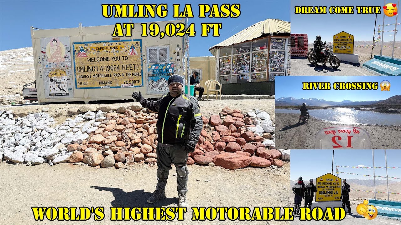 Umling La Pass Finally Complete 😍World's Highest Motorable Road 🇮🇳🤟🏽 ...