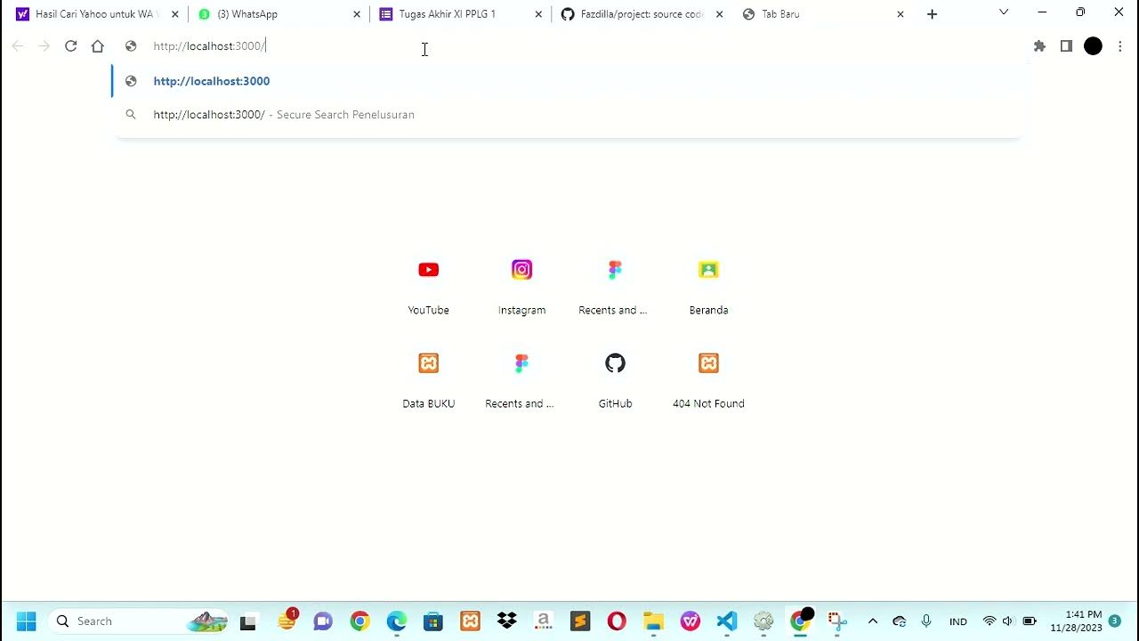 hasil python flask - YouTube