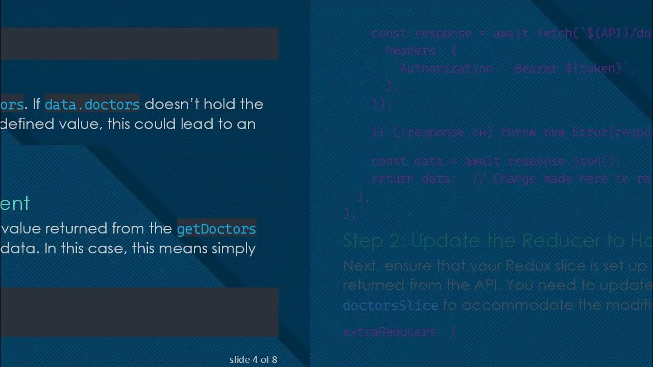Fixing Data Fetch Issues from Rails API to Redux Store in React - YouTube
