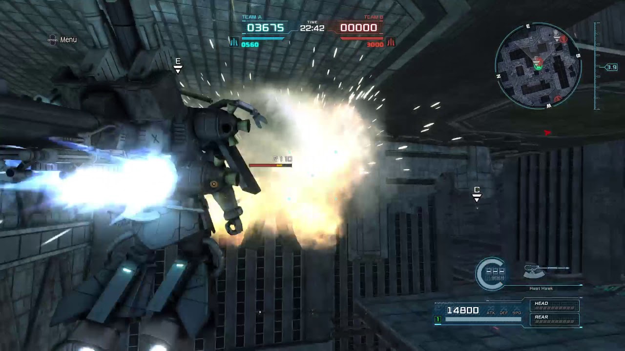 Psycho Zaku Combo Example - YouTube