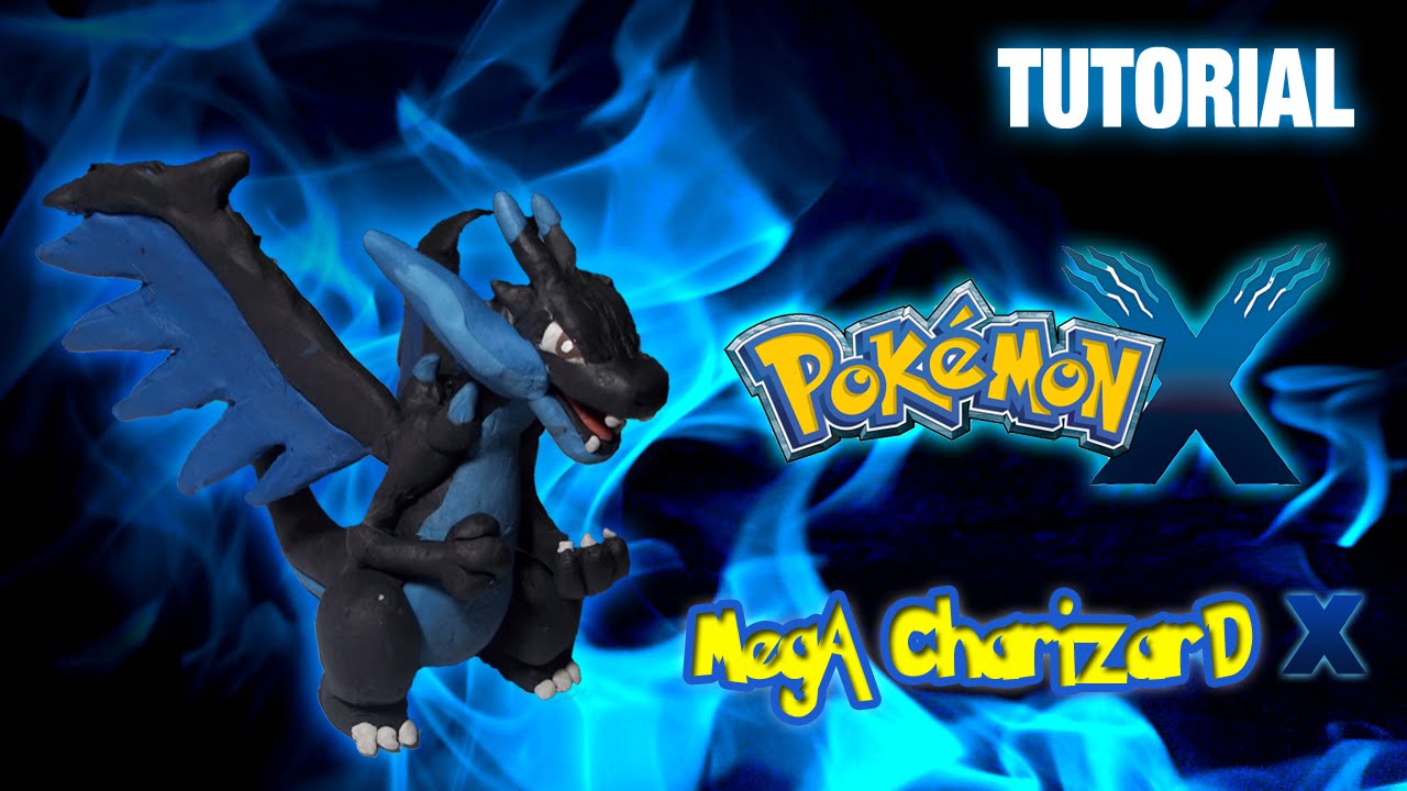 Pokemon/ Tutorial Mega Charizard X en Plastilina/ How to make Mega ...