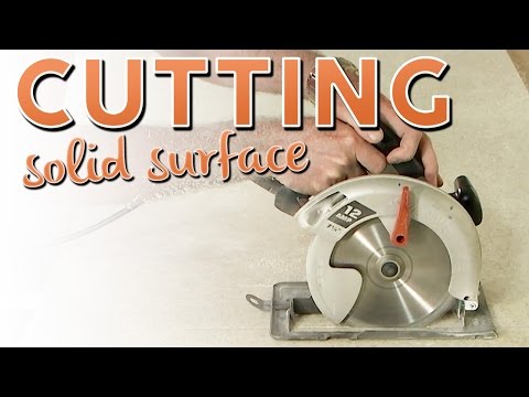 How To Cut And Install Corian Countertops