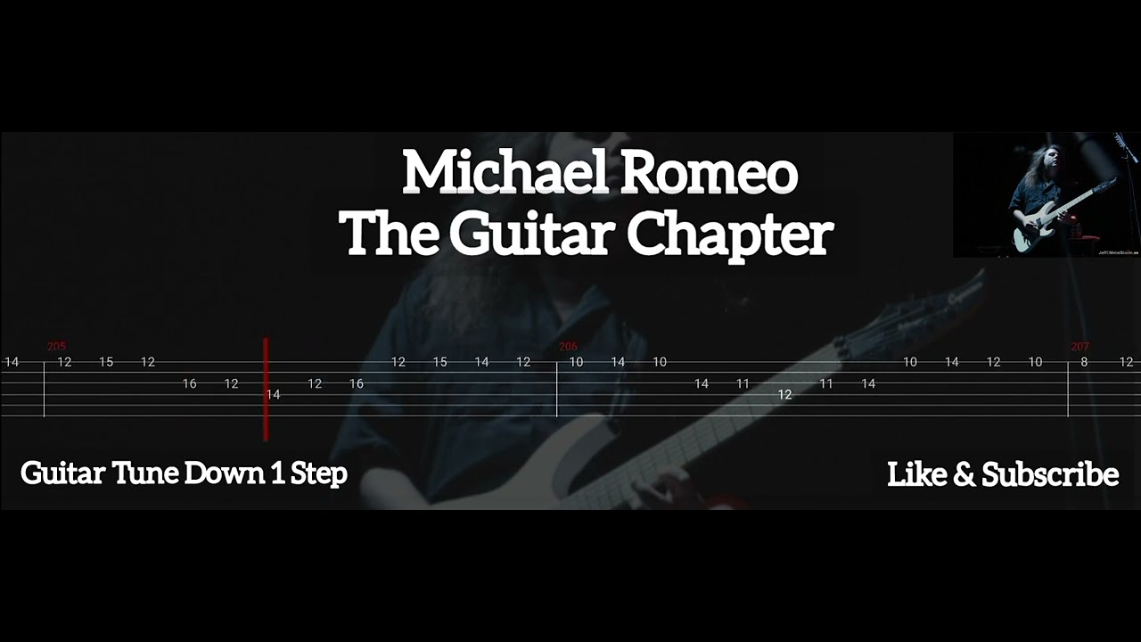 Michael Romeo - The Guitar Chapter ( Tab Guitar ) - YouTube