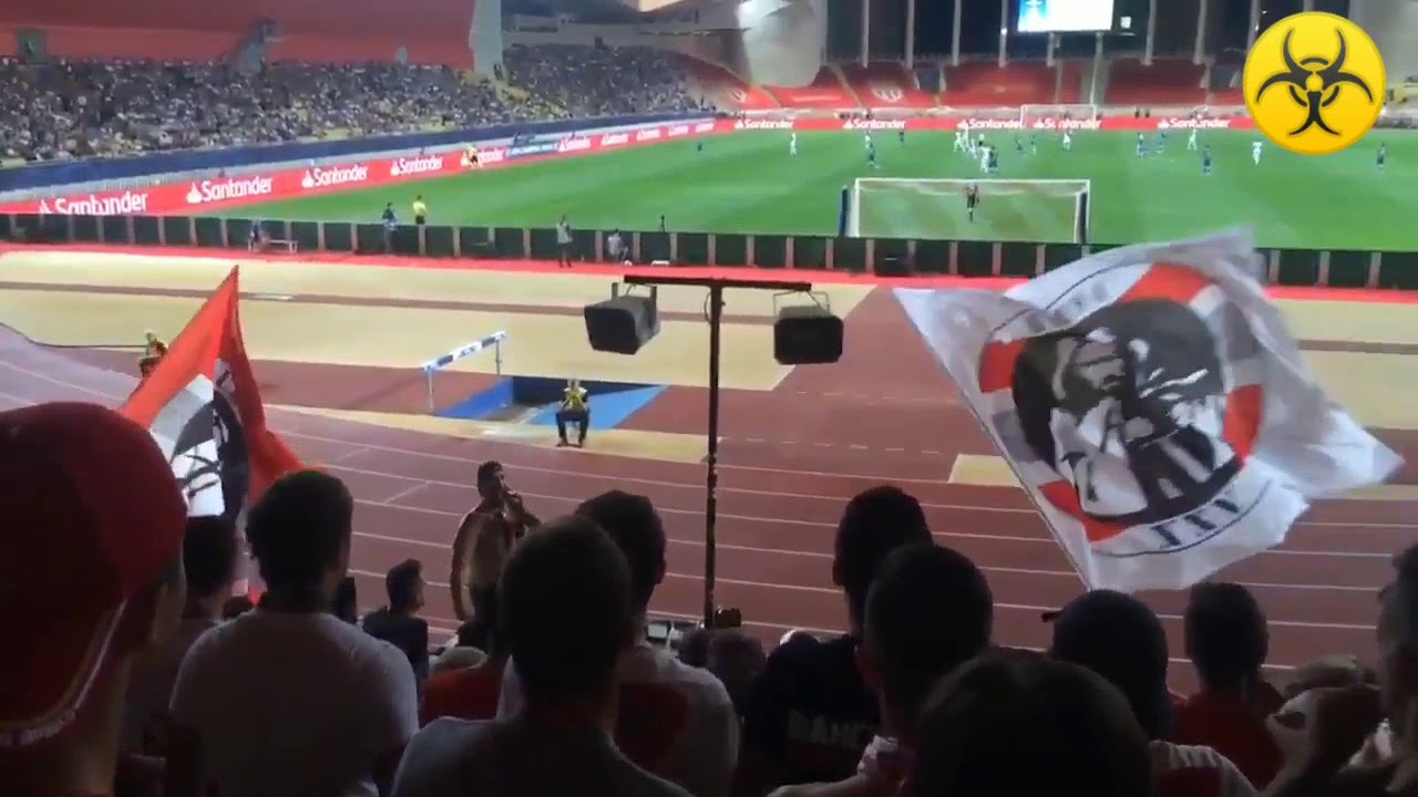 AS Monaco FC fans want to GOAL 🔥😂 - YouTube