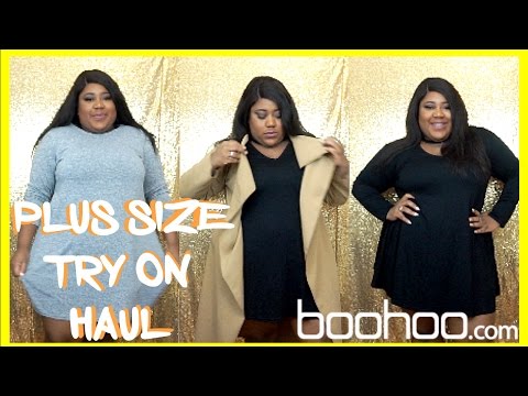 Plus Size BooHoo Haul + Try On | GlamByCarlyT