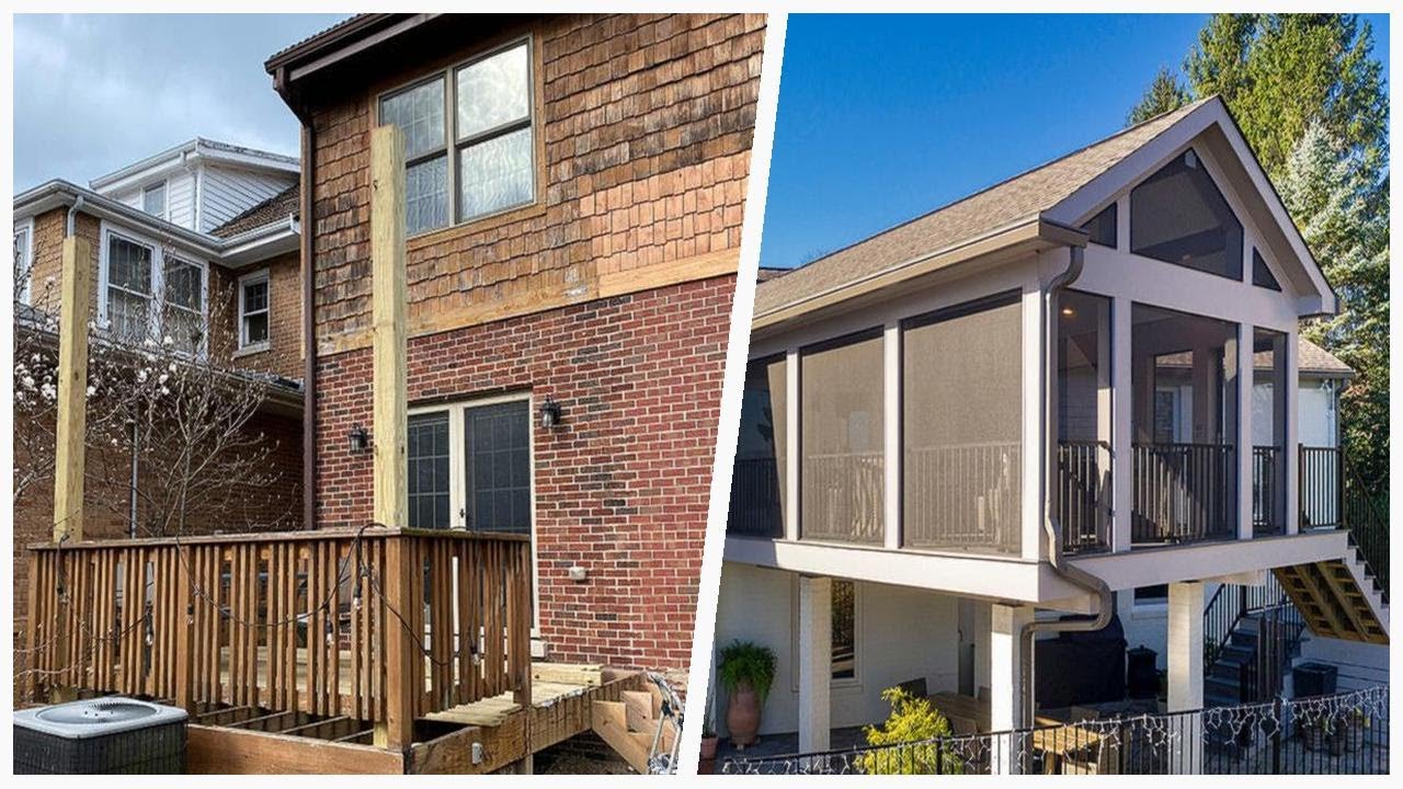 75 All Railing Materials Traditional Porch Design Ideas You'll Love ...