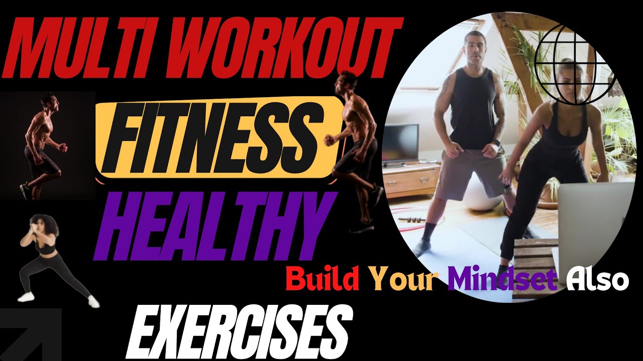 Simple Multi-Fitness Power Workout Exercises - YouTube