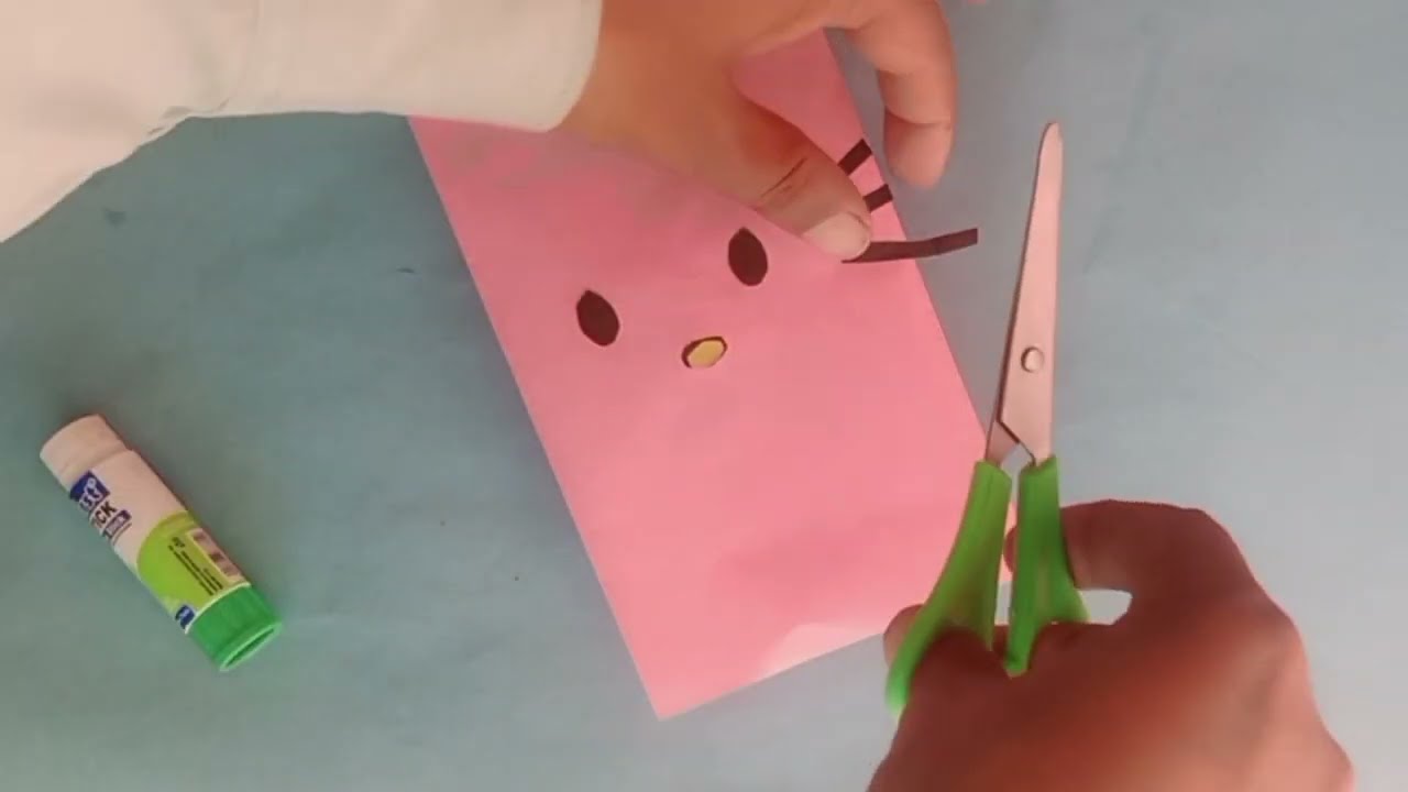 DIY Hello kitty Paper Bag / How to make Paper Bag step by step very ...