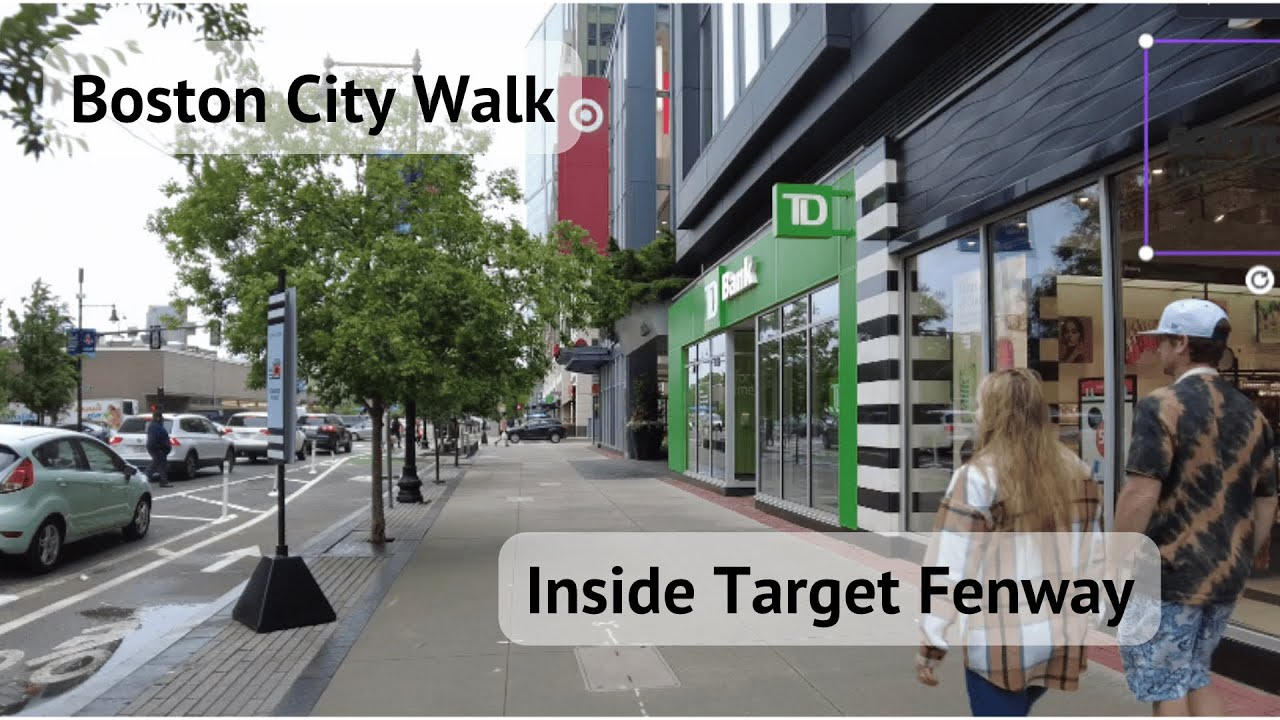 Exploring Boston A Walk in the Target on Boylston St Fenway - YouTube