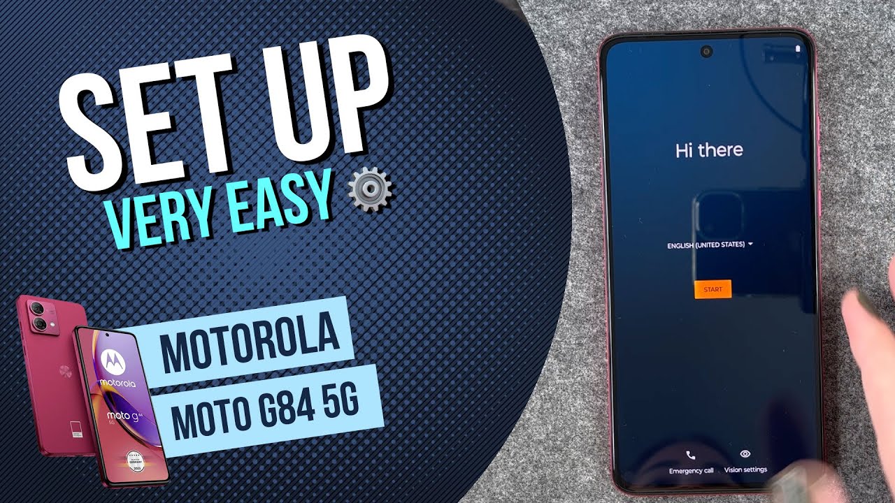Motorola moto g84 5G – Set Up and Configuration • 📱• ⚙️ • ☑️ • Tutorial ...