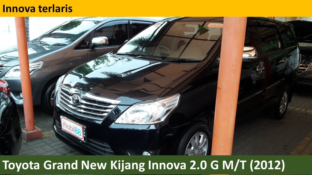 Toyota Grand New Kijang Innova 2.0 G M/T 2nd Facelift (2012) review ...