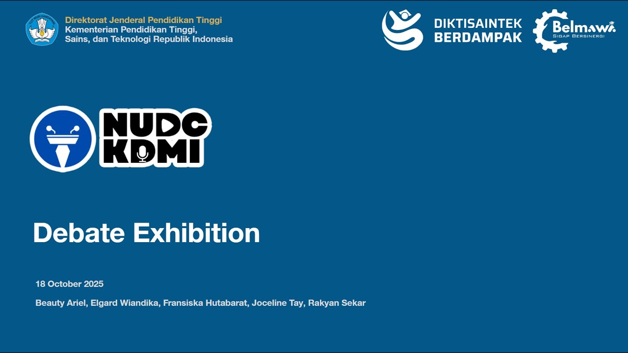 NUDC Nationals 2025 Exhibition - YouTube