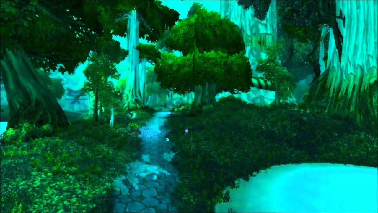 World of Warcraft Zone Flythrough - part 2. Moonglade [HD] - YouTube