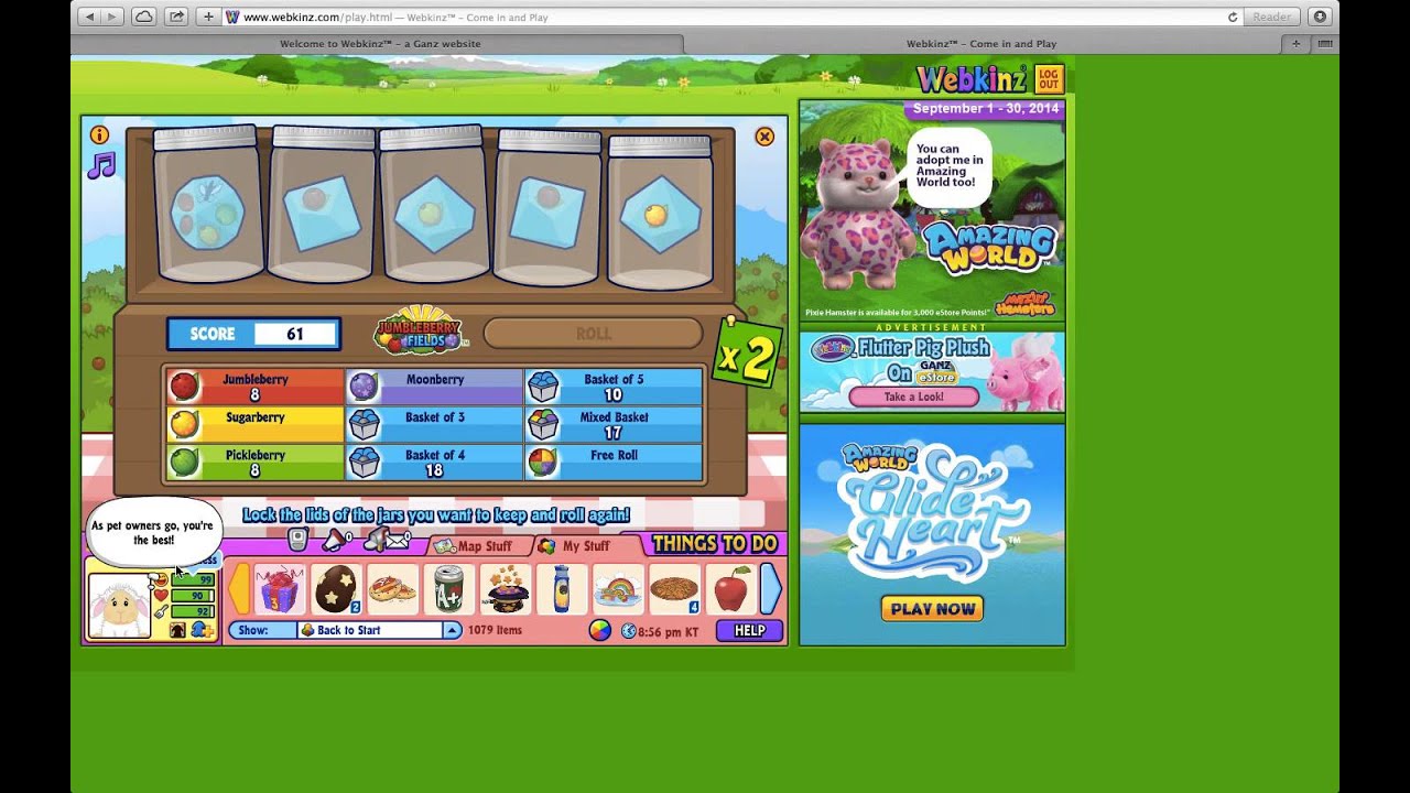 My Webkinz Daily Routine! :) - YouTube