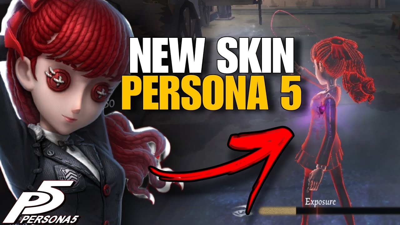 NOVA SKIN DE GRAÇA DO PERSONA 5 - IDENTITY V - YouTube