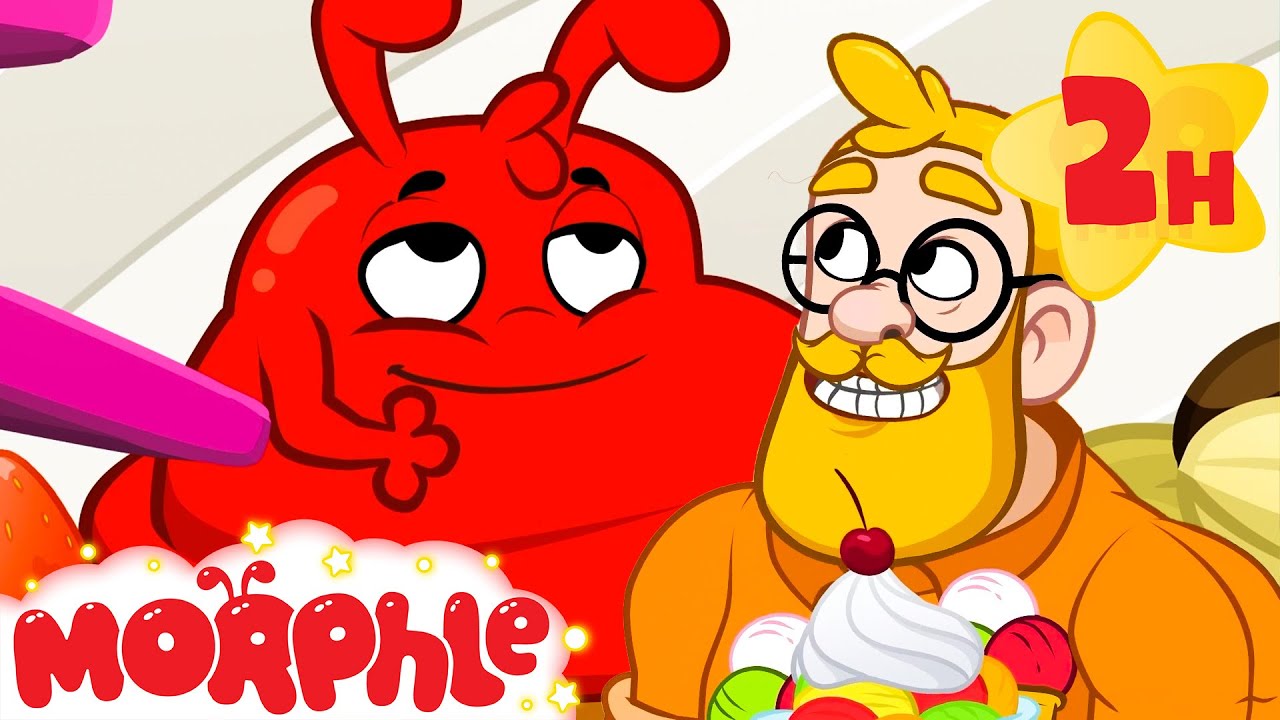 Morphle Eats Too Much Ice Cream | Fun Animal Cartoons | @MorphleTV ...