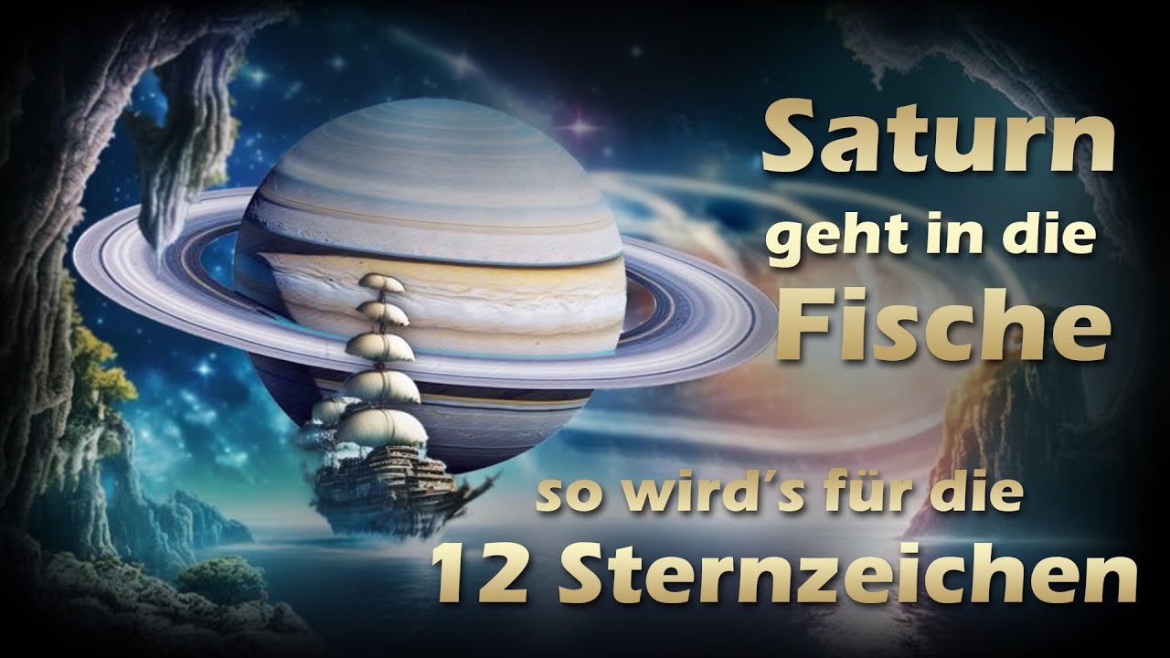 Erstaunlich Saturn In Fische Bild