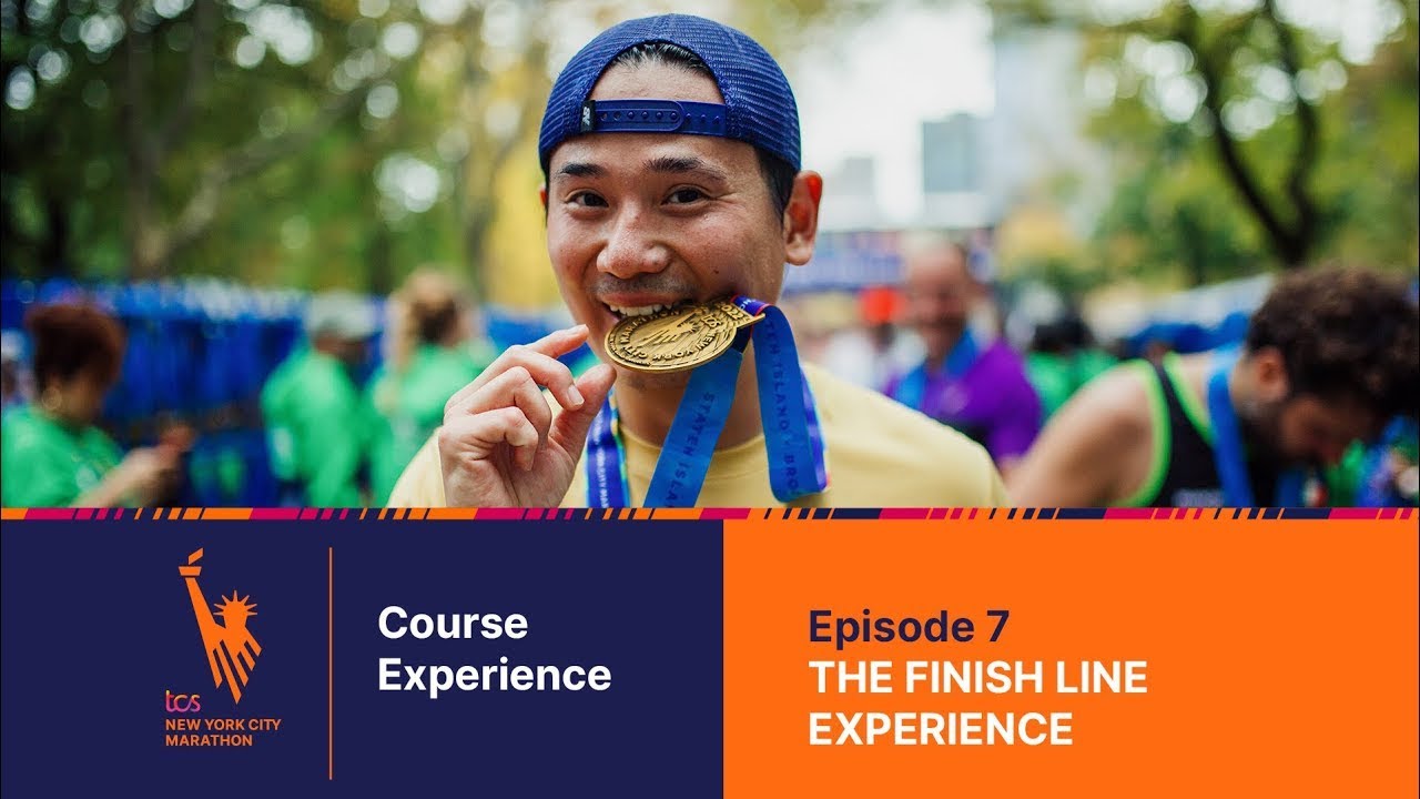 The Finish Line Experience at the #TCSNYCMarathon | COURSE EXPERIENCE ...