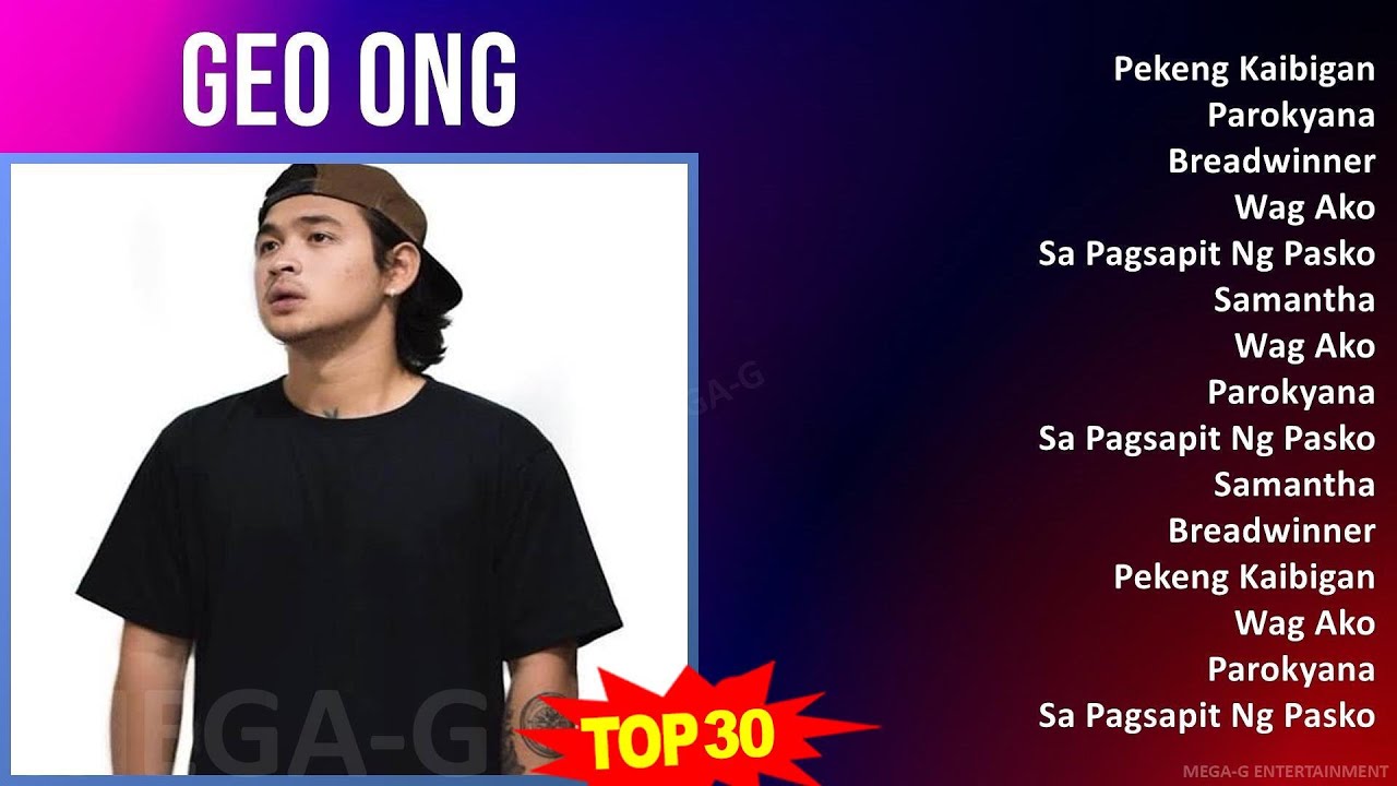 G e o O n g 2024 MIX Best Hits ~ Top Rap Music - YouTube
