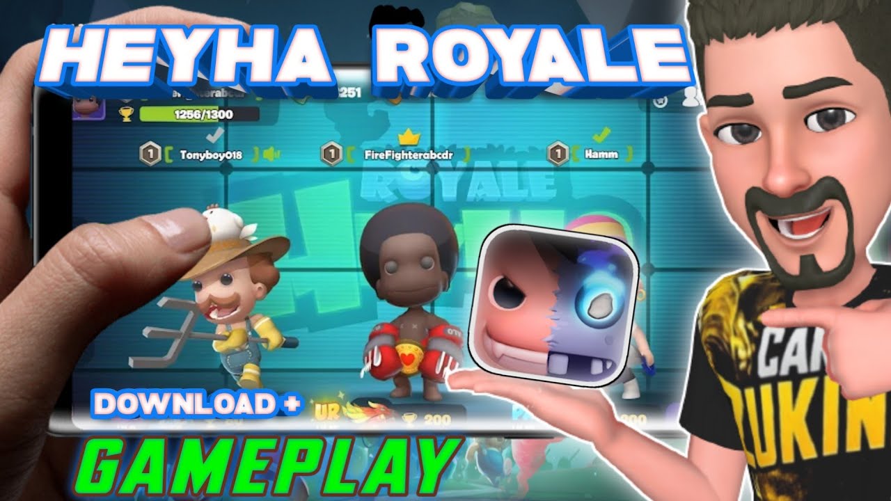 EITA NOVO HEYHA ROYALE MOBILE FPS PRA ANDROID E IOS - YouTube