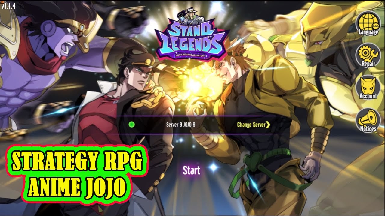 STAND LEGEND (MOBILE), STRATEGY MMORPG, ANIME JOJO - LDPLAYER ANDROID ...