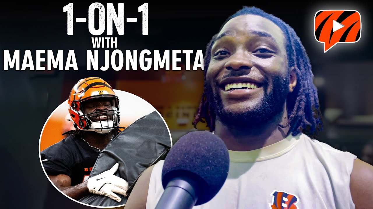 Cincinnati Bengals PRESEASON STANDOUT | 1-on-1 With Maema Njongmeta ...