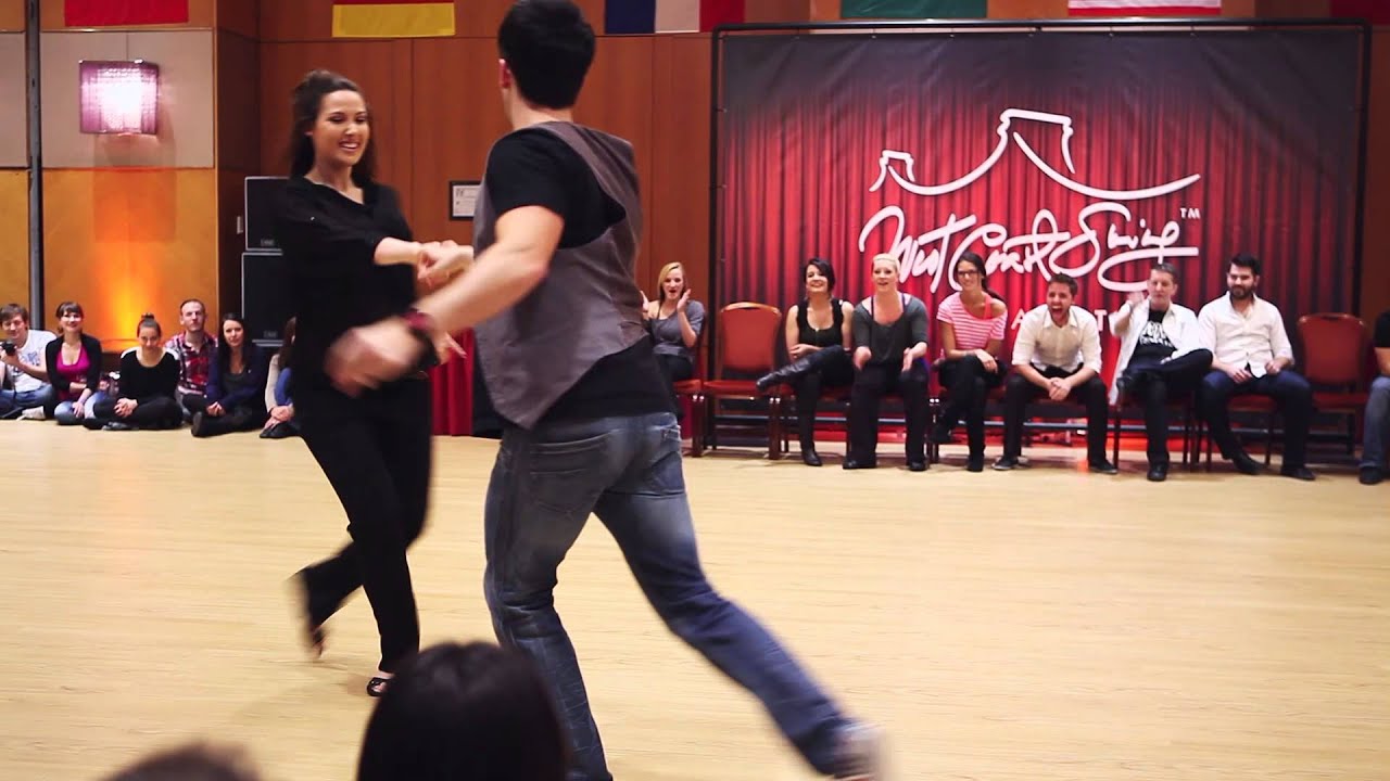 Jordan Frisbee & Virginie Grondin - Champions JnJ Budafest 2015 - YouTube
