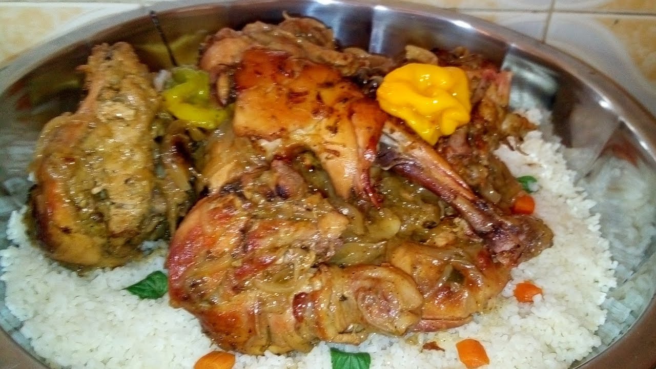 Yassa poulet grillé Yassa guinar lakh Poulet yassa /Yassa au poulet ...