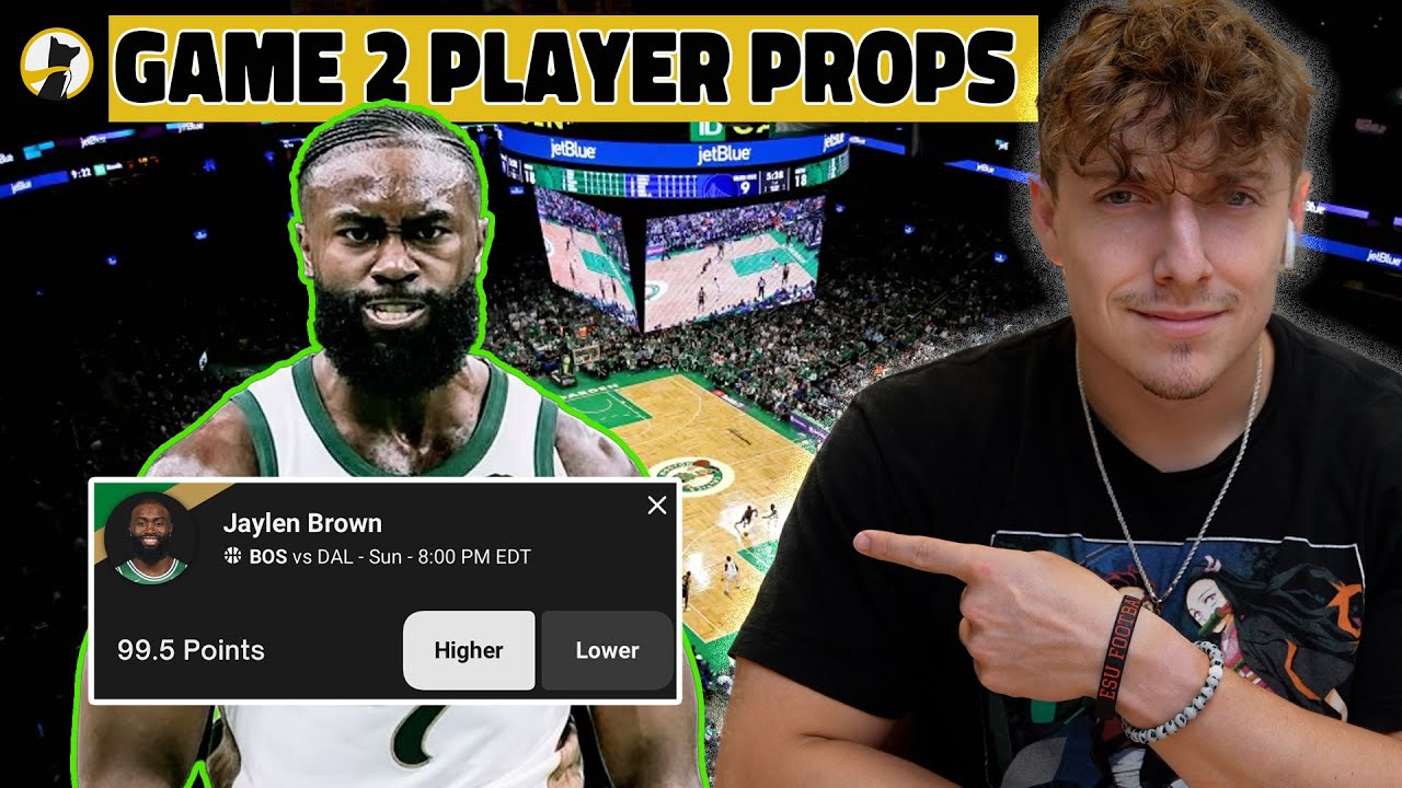 The BEST Player Props for Game 2 of the NBA Finals - YouTube