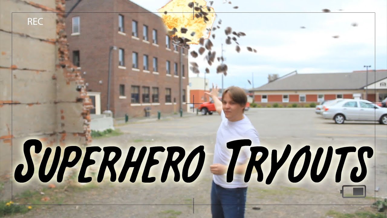 Superhero Tryout - YouTube