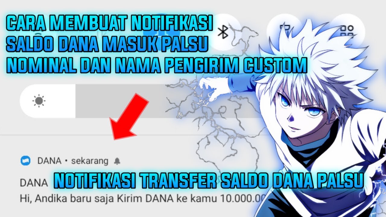 CARA MEMBUAT NOTIFIKASI SALDO DANA MASUK | CARA MEMBUAT NOTIF TRANSFER ...