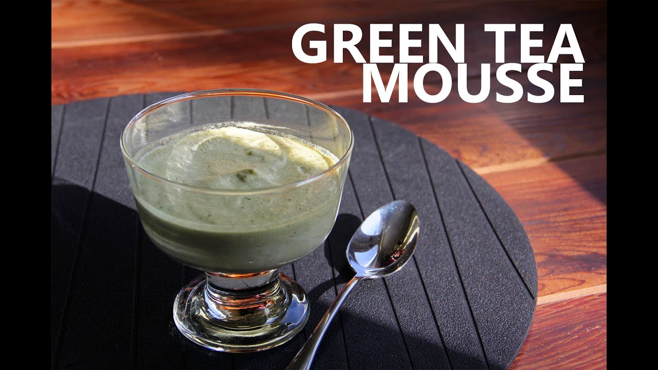Green Tea Mousse | Simple Japanese Dessert - YouTube