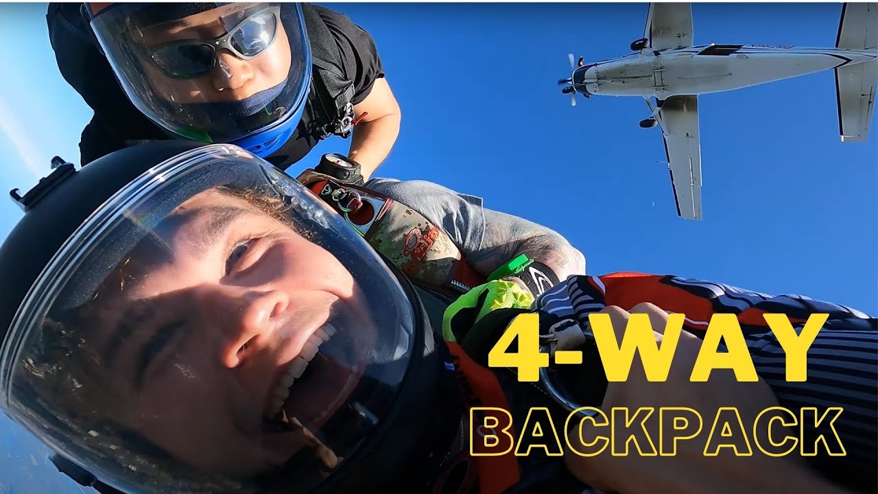4K 4-way Backpack exit - YouTube