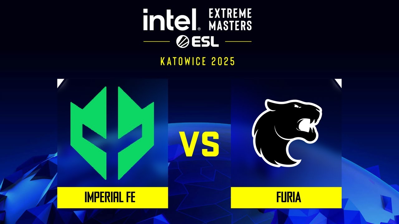 Imperial fe проти FURIA | Карта 1 | IEM Katowice 2025 Play-in - YouTube