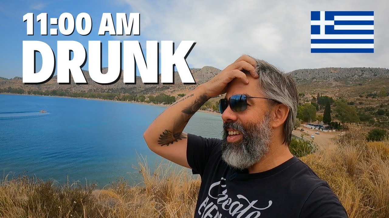 Drunk Before Noon in Greece 🇬🇷 - A Taste of Greek Culture - YouTube