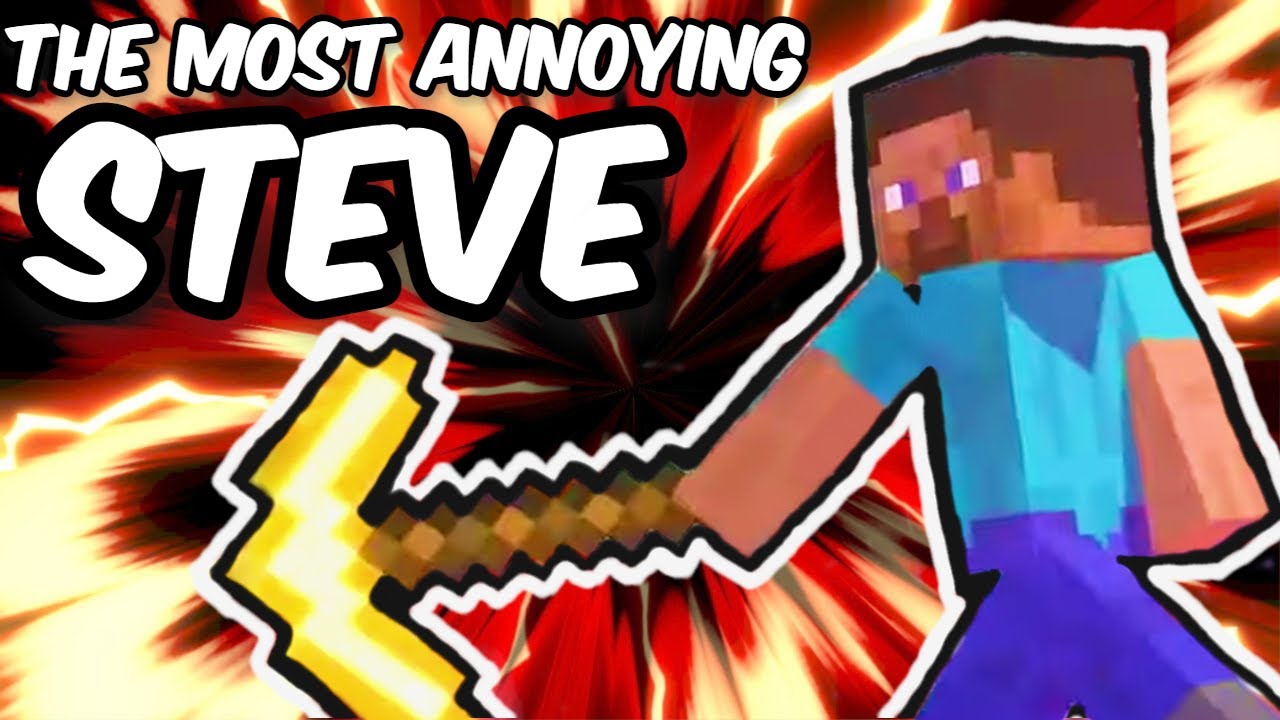 Minecraft Steve is BROKEN Online in Super Smash Bros. - YouTube
