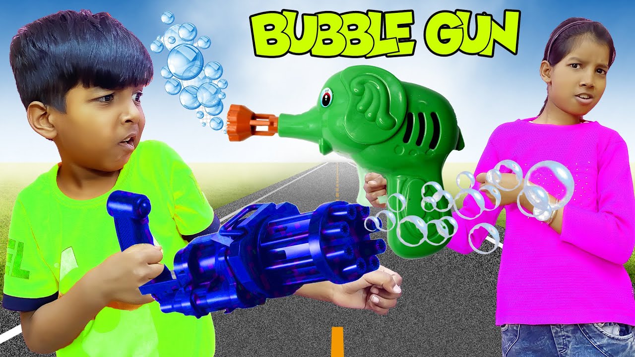 elephant bubble gun | elephant bubble gun video | unboxing and review ...