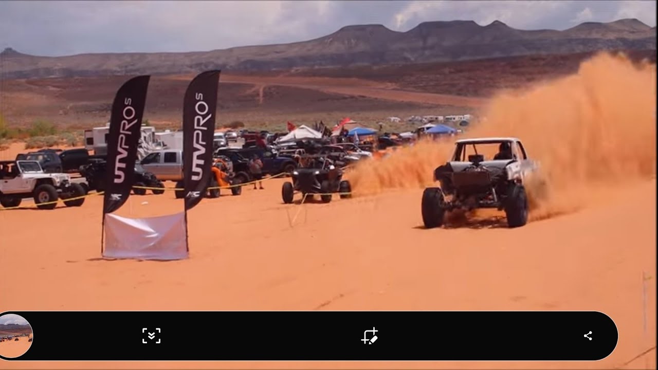 Drag Races on the Sand Dunes - YouTube