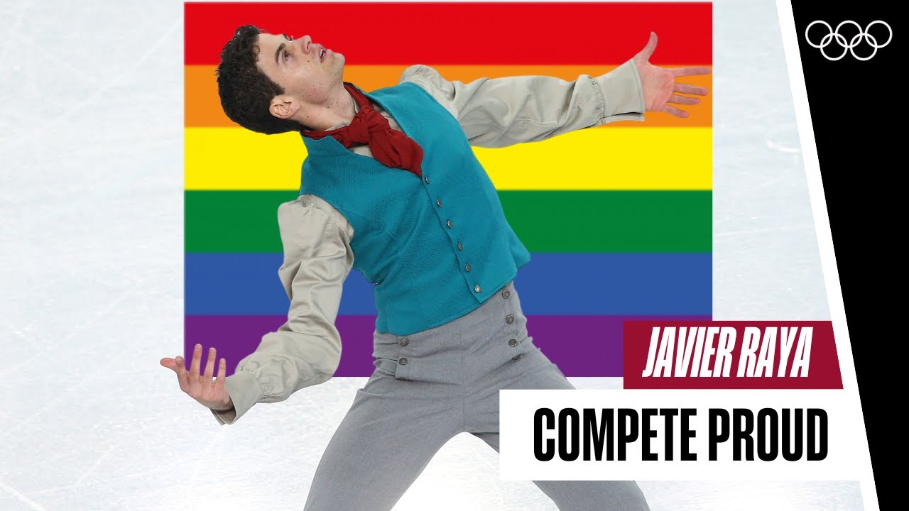 Olympic figure skater Javier Raya on starting Compete Proud and ...