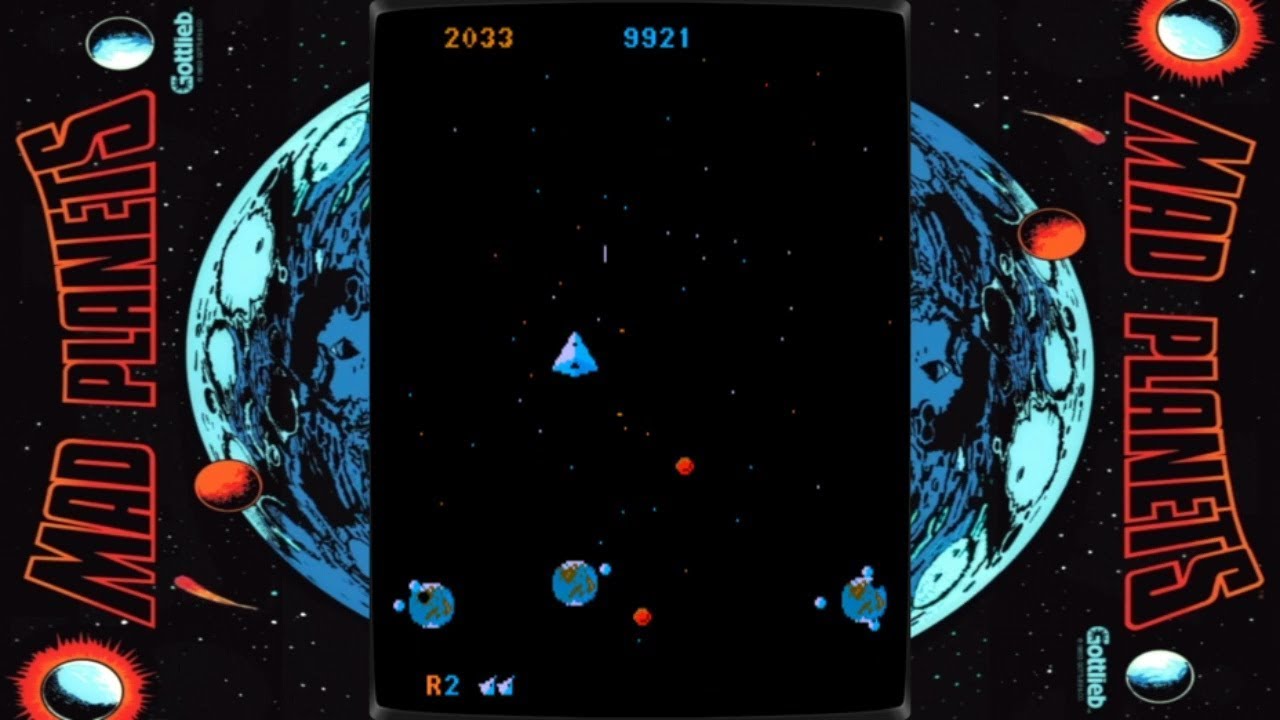 Mad Planets (Arcade - Gottlieb - 1983) - YouTube