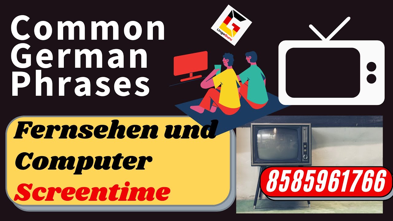 German for BEGINNERS A1-B1 | COMPUTER | IMPORTANT GERMAN PHRASES ...