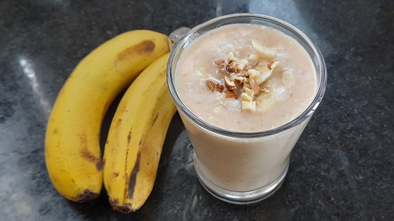 Banana milkshake🍌||Healthy drinks||RK Kitchen - YouTube