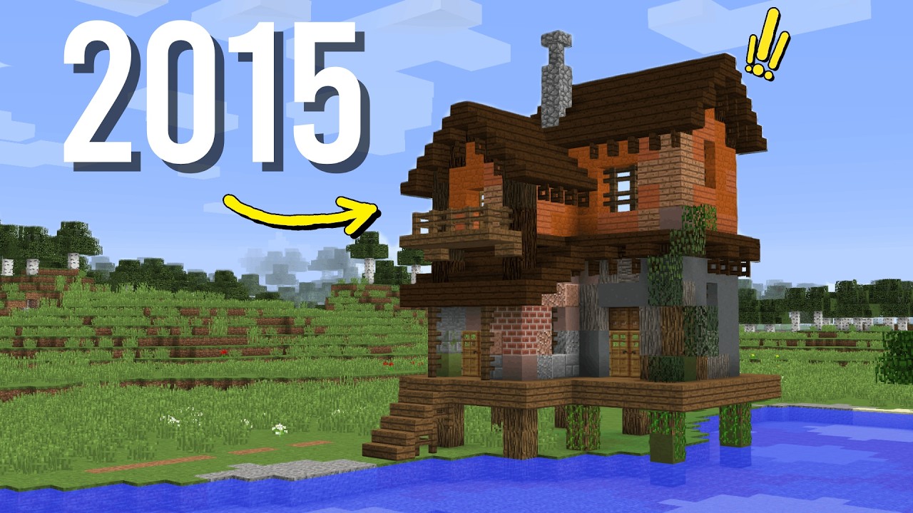 Do Modern Building Techniques Work in Old Minecraft? - YouTube