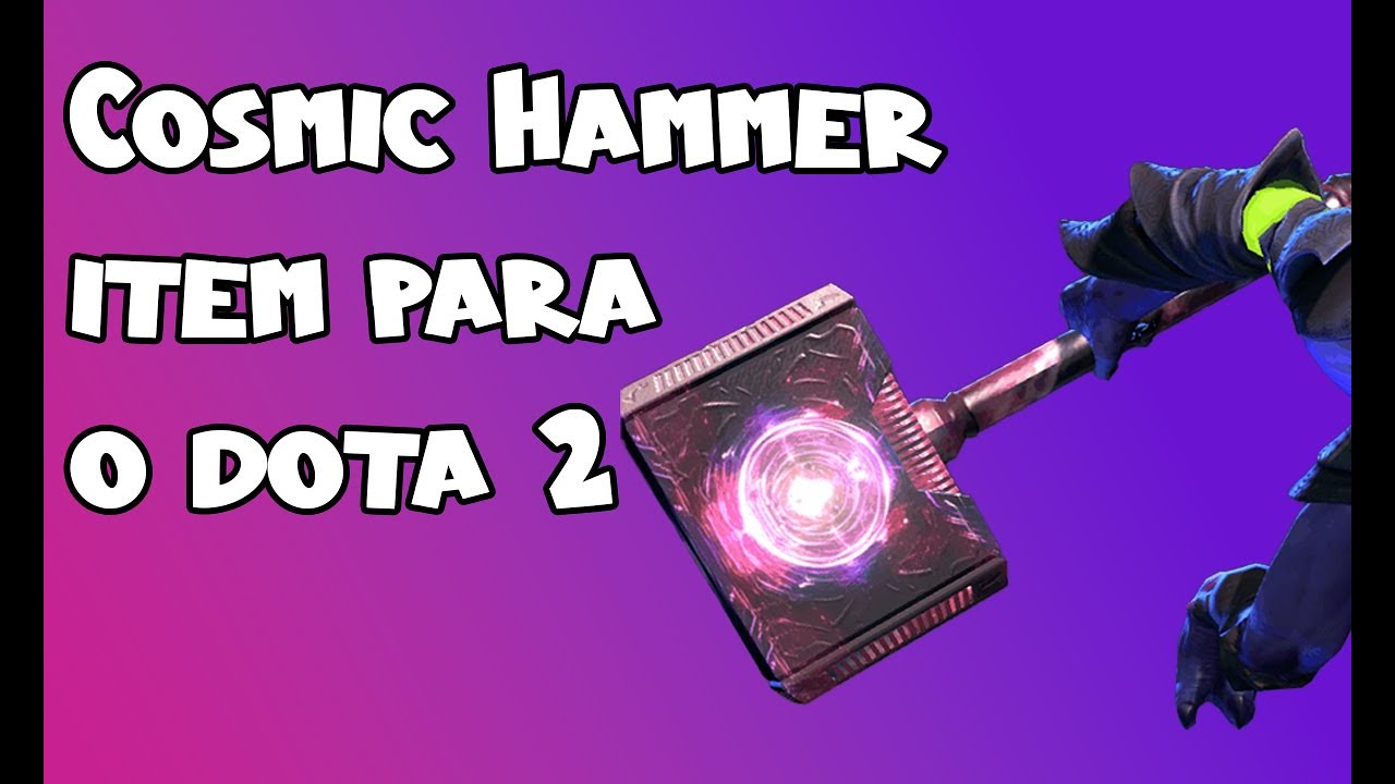 Cosmic Hammer Faceless Void item para o workshop Dota 2 - YouTube