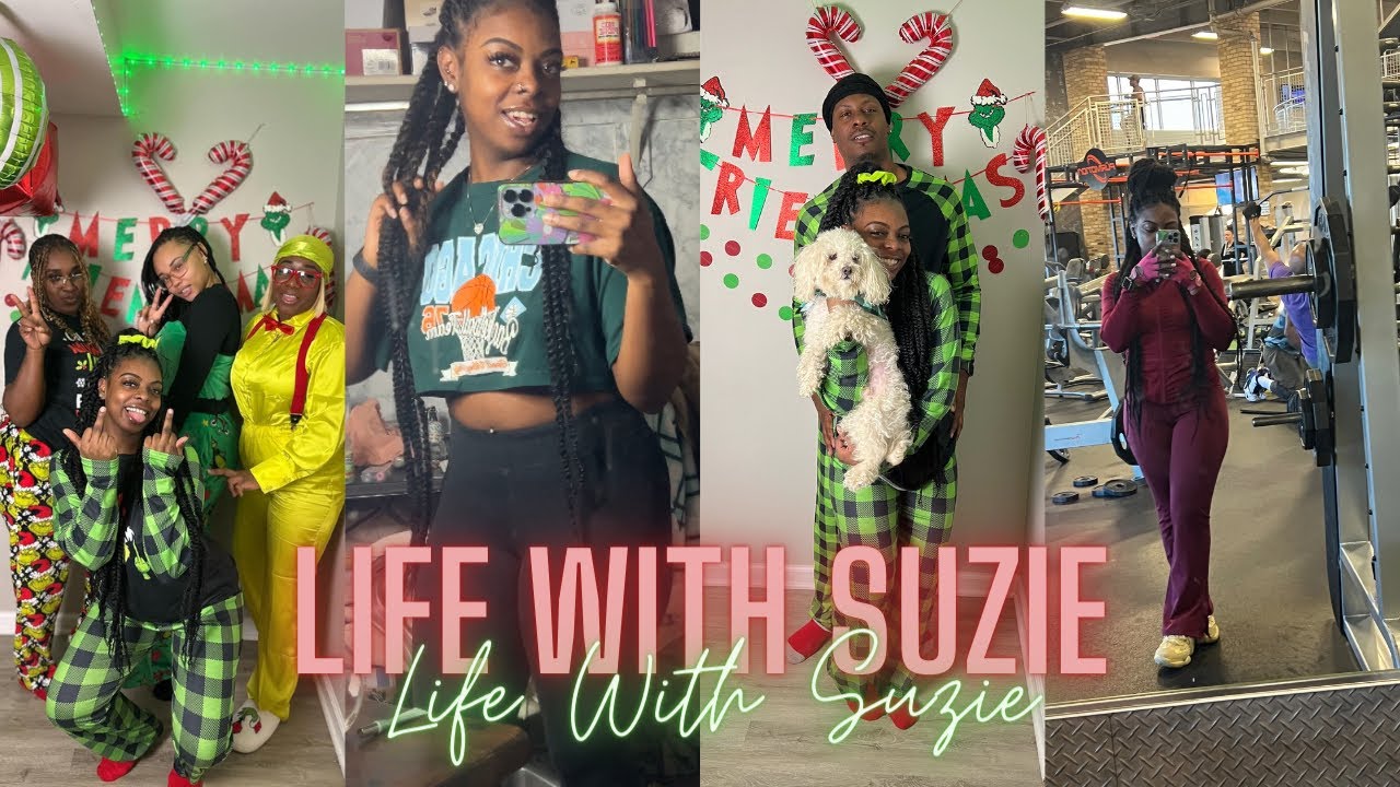 LIFE WITH SUZIE | FRIENDMAS PJ PARTY. GYM. DETOX & GROCERY SHOPPING ...