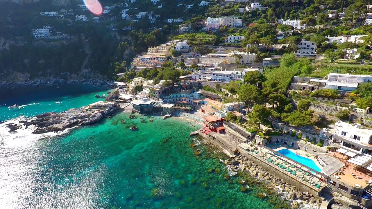 Drone Flight - Capri Italy /// GoPro Karma Hero 5 Black - YouTube
